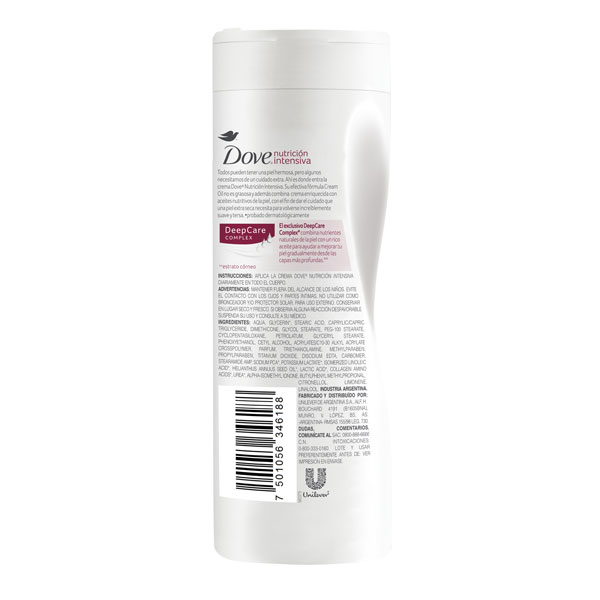 Crema corporal Dove Nutrición Intensiva – Rituel Crema corporal Dove Nutrición Intensiva – Rituel